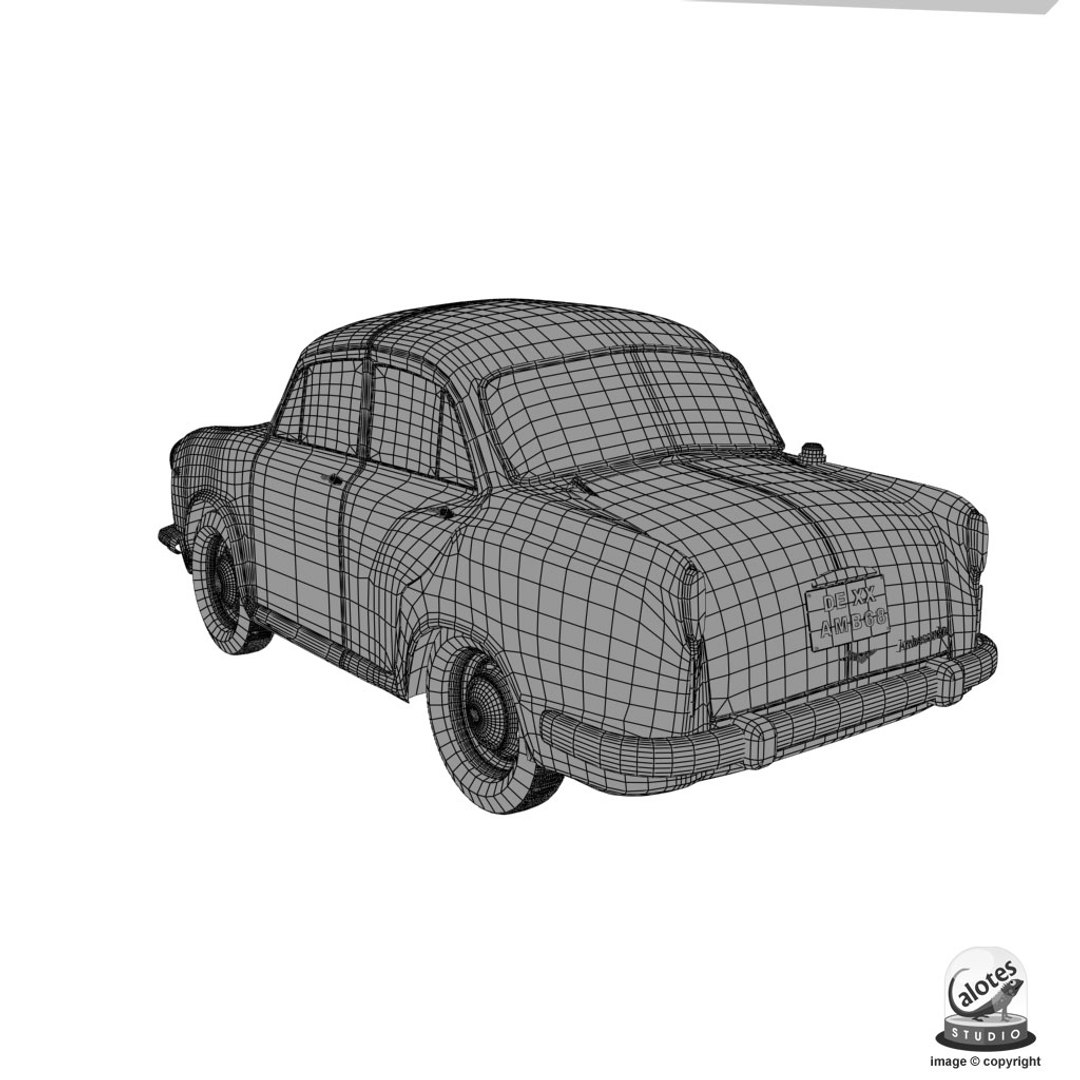 3d Model Ambassador Car