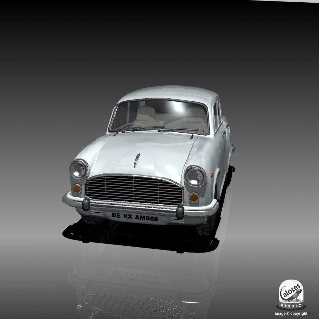 3d Model Ambassador Car
