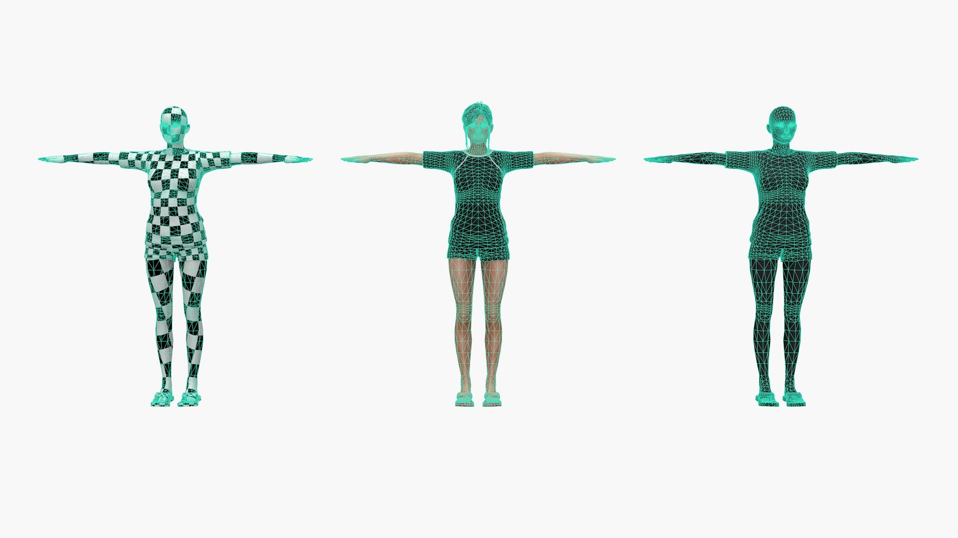 Female V3 3D Model - TurboSquid 2082709