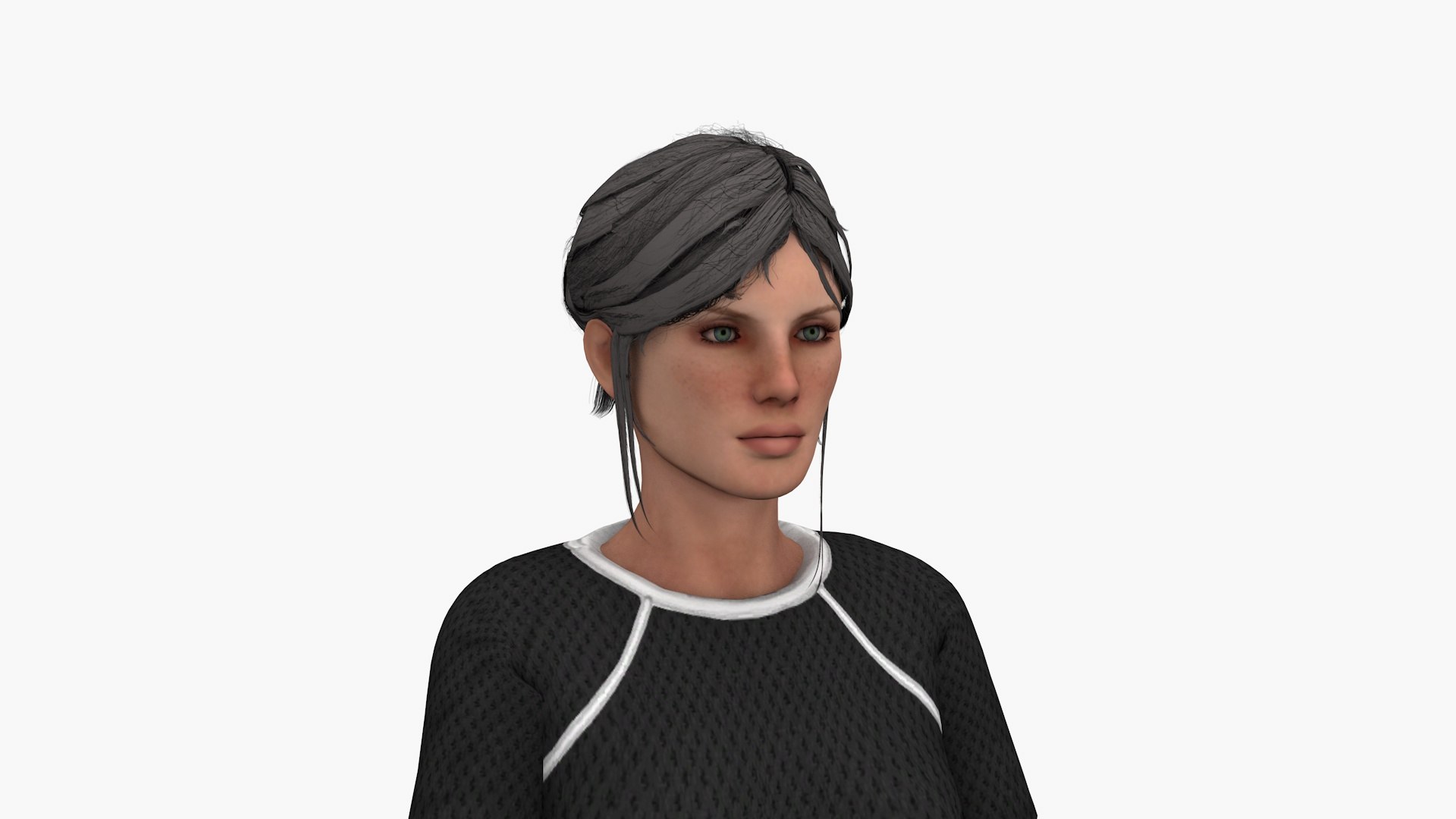 Female V3 3D Model - TurboSquid 2082709