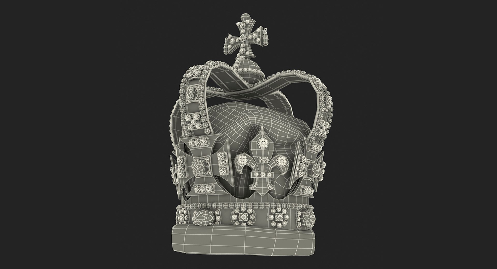Crown St Edwards 3D Model - TurboSquid 1474072