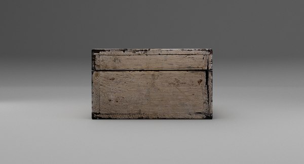 max old wooden box