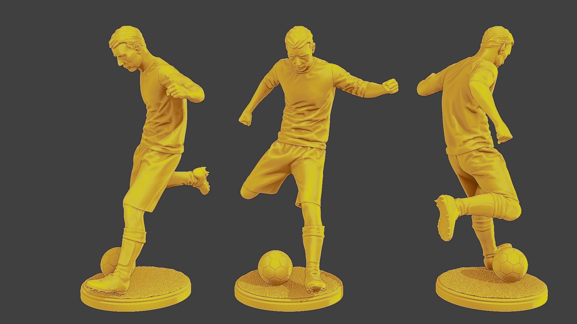 3D Soccer Player SP 001 - TurboSquid 2000895