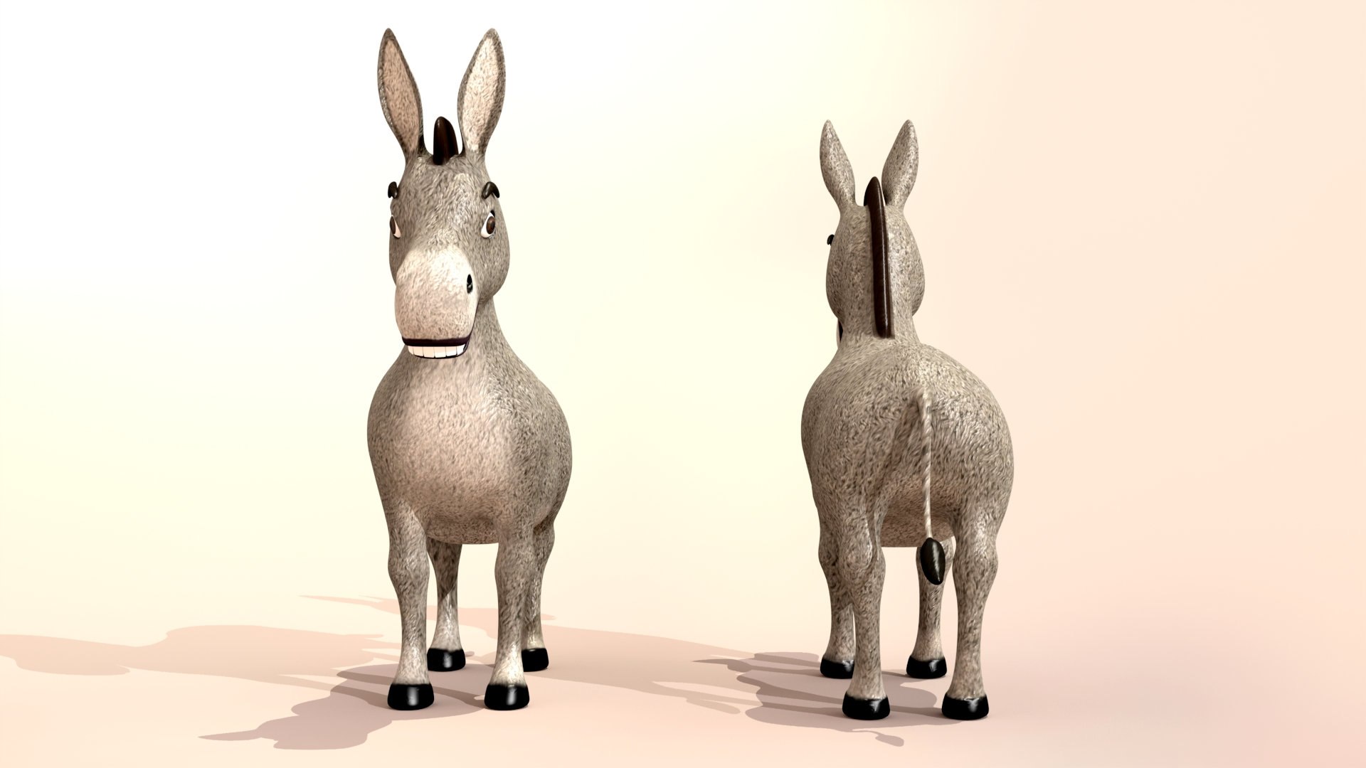 3D Model Donkey - TurboSquid 1746071