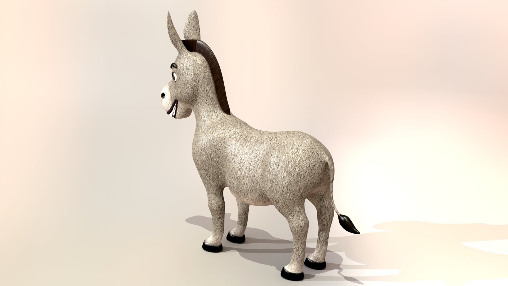 3D Model Donkey - TurboSquid 1746071
