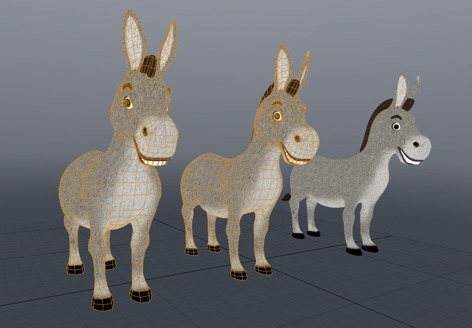 3D Model Donkey - TurboSquid 1746071