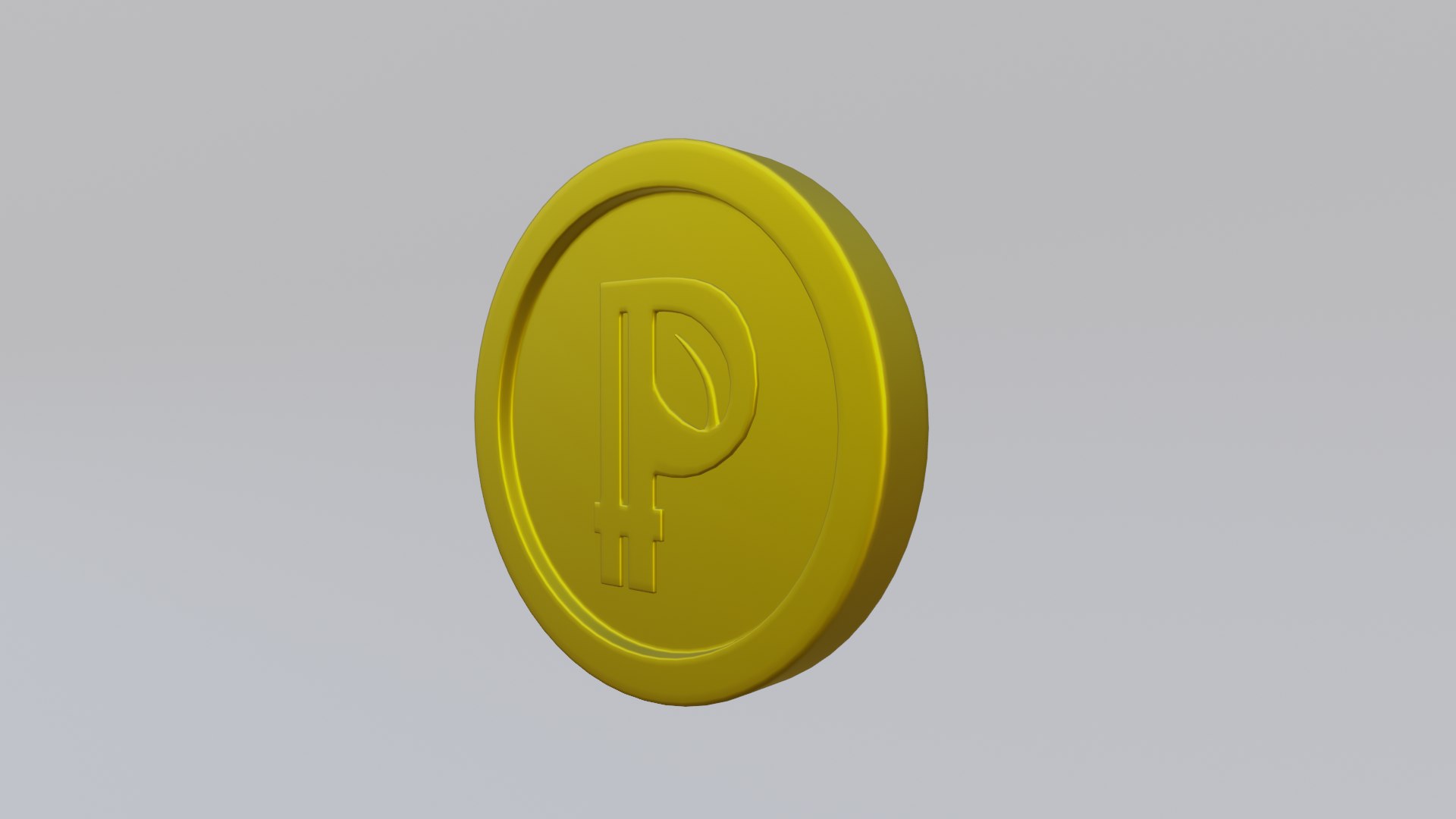 3D Peercoin Model - TurboSquid 1914086