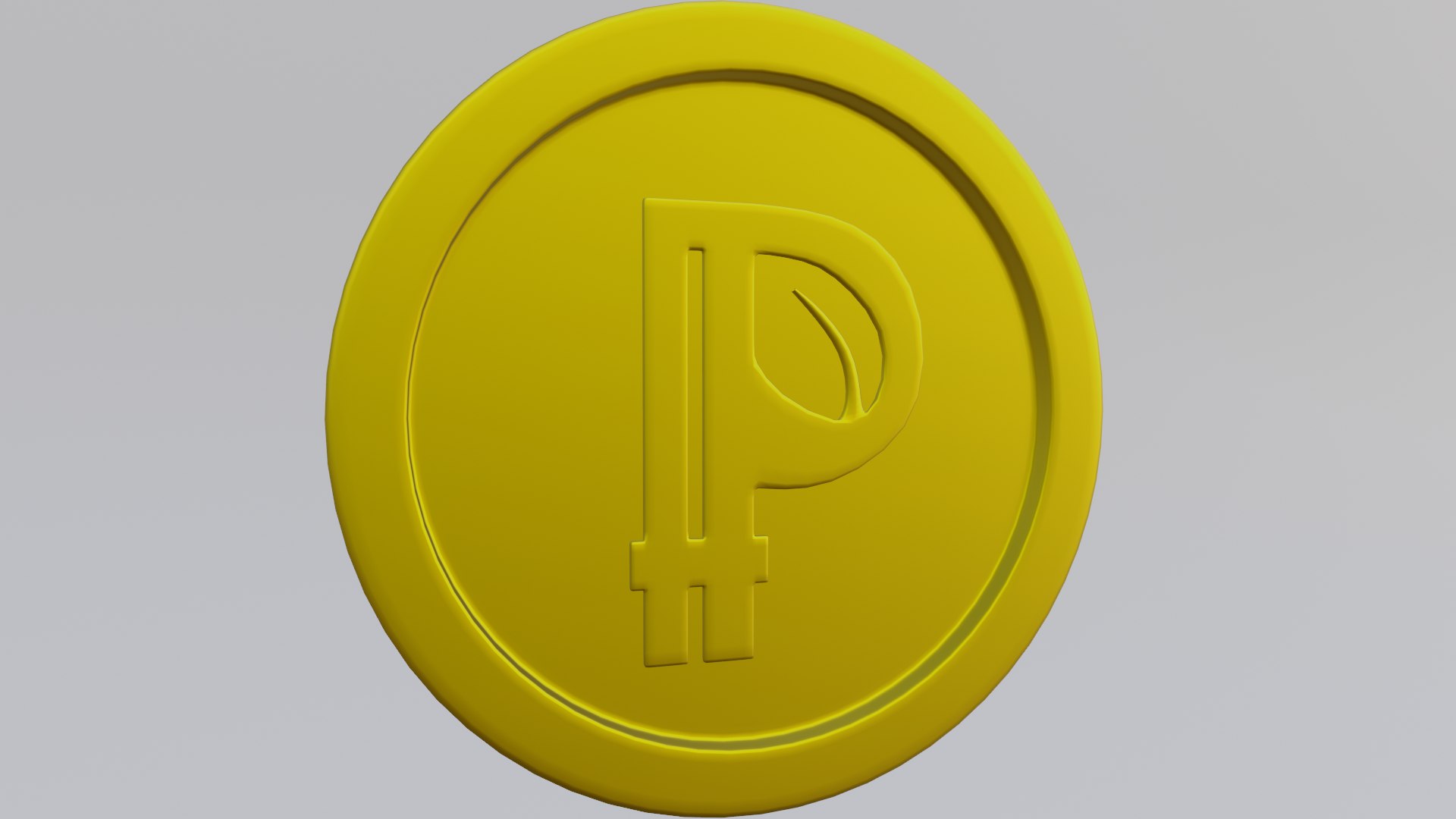 3D Peercoin Model - TurboSquid 1914086