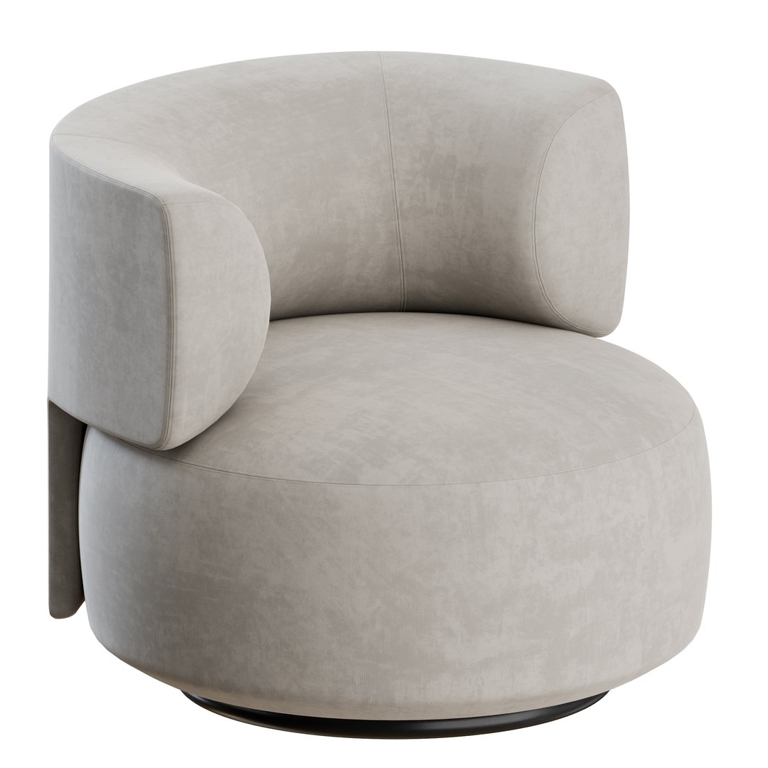 3D Model K-WAIT Armchair By Kartell - TurboSquid 2026548