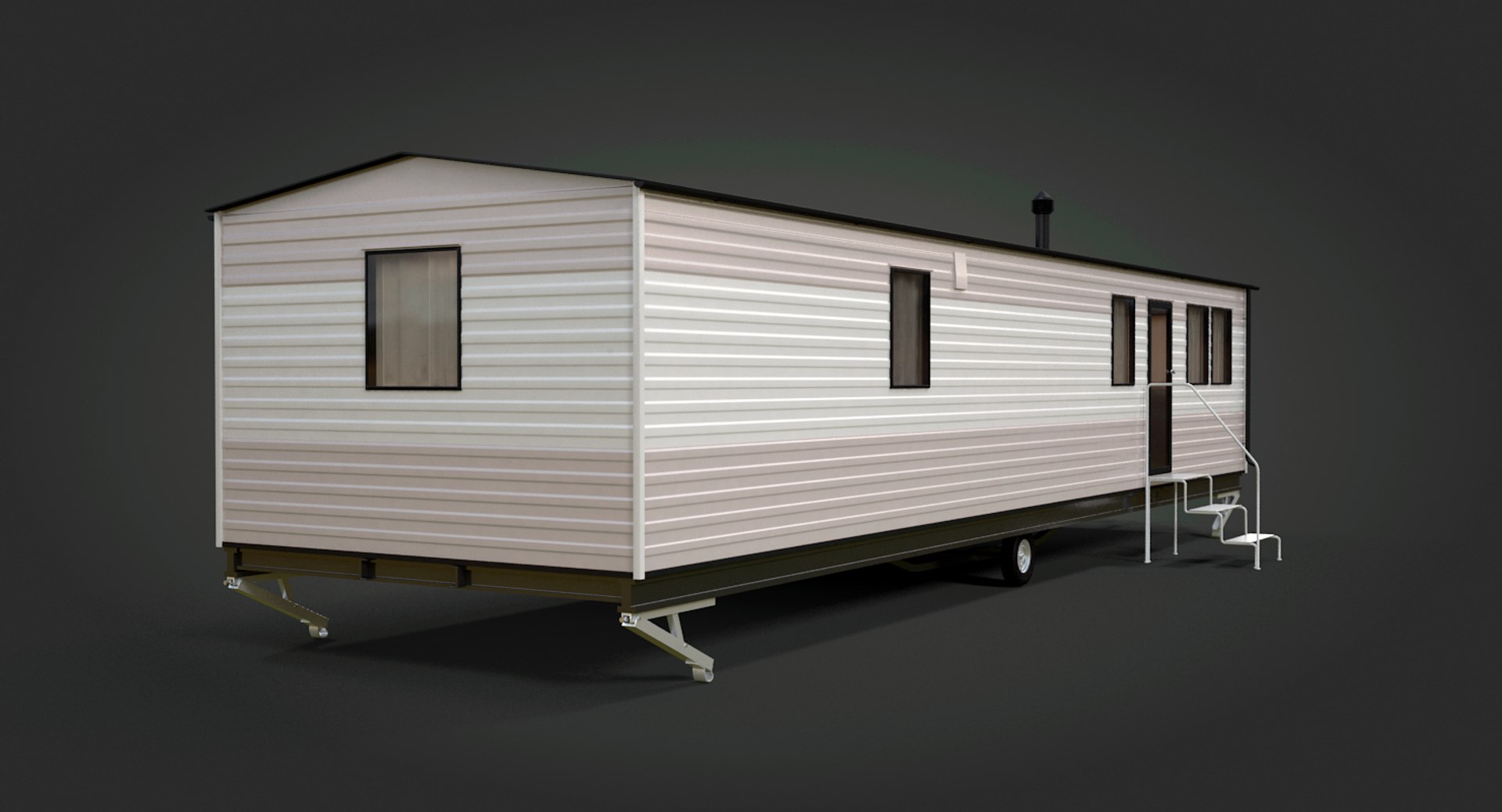 3D mobile home - TurboSquid 1279638