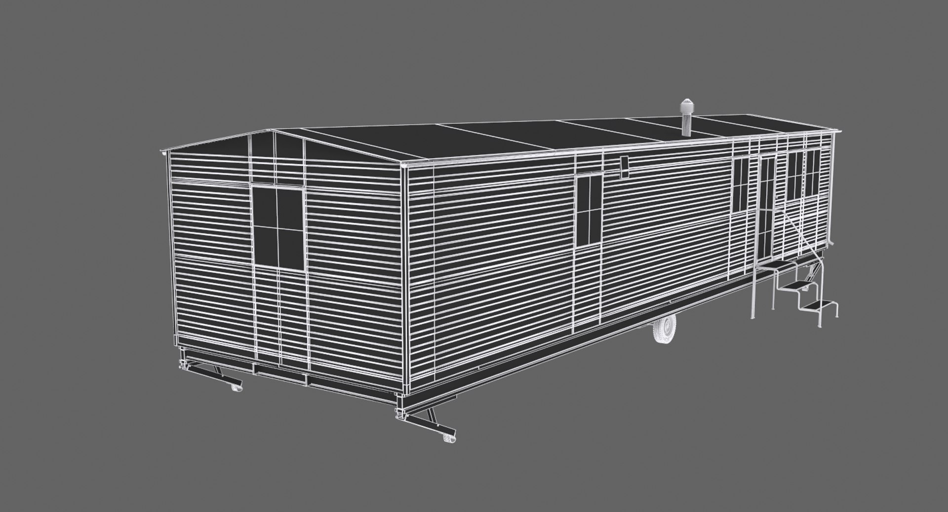 3D mobile home - TurboSquid 1279638