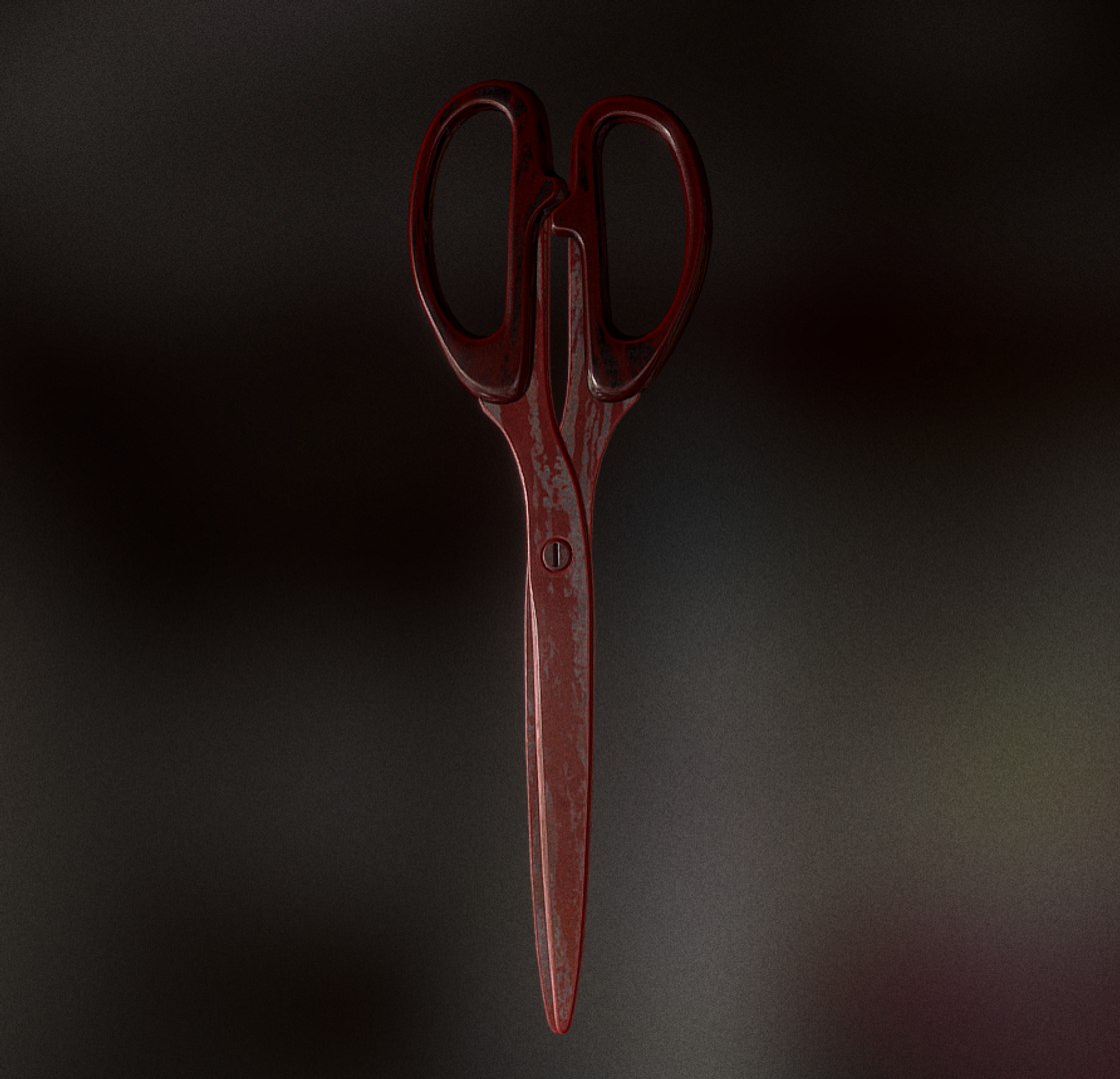 scissor rigged pack 3d dxf
