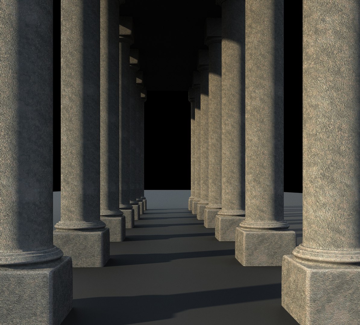 3D Gothic Columns 3D - TurboSquid 1728865