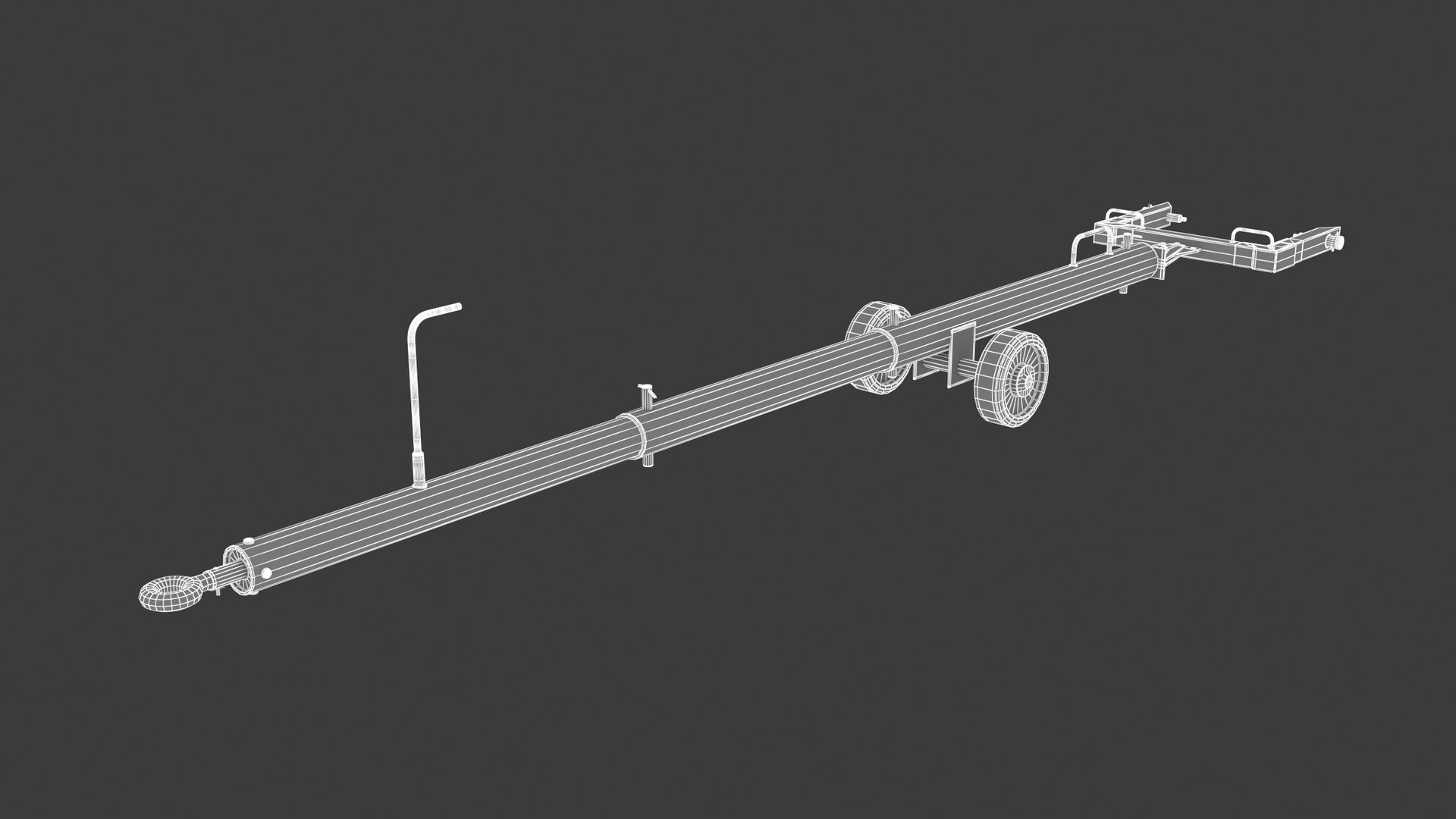 3D Model Tug Aircraft Tow - TurboSquid 1519696