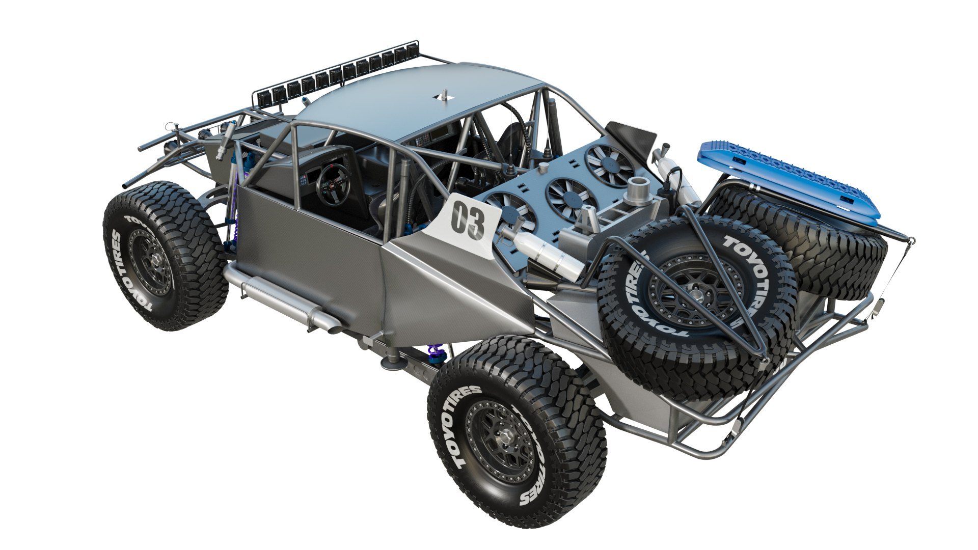 3D Model Trophy Truck - TurboSquid 1888875