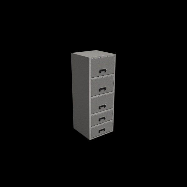3d model cabinet office