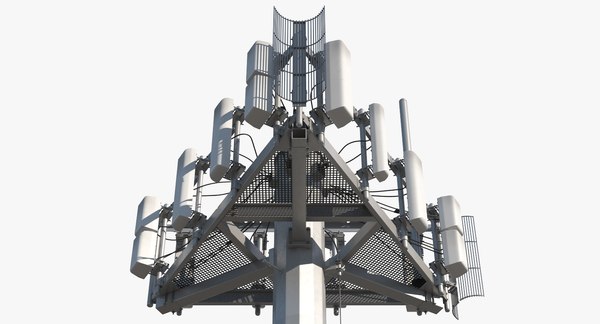 Cell tower 3D - TurboSquid 1219166
