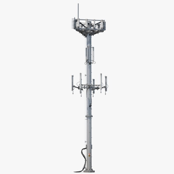 3D cellular tower site model - TurboSquid 1219492