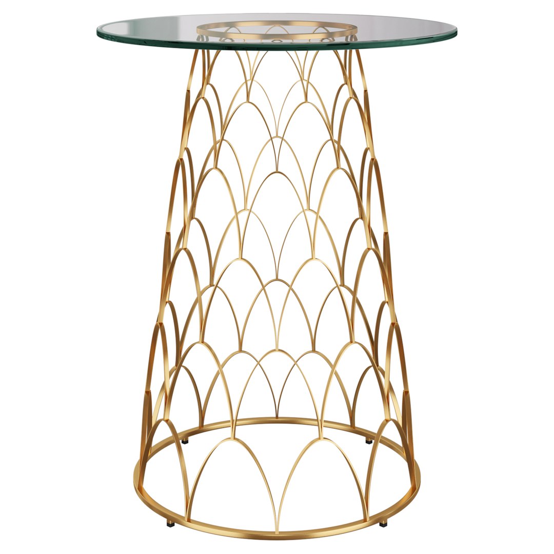 3D Gold Table - TurboSquid 2115181