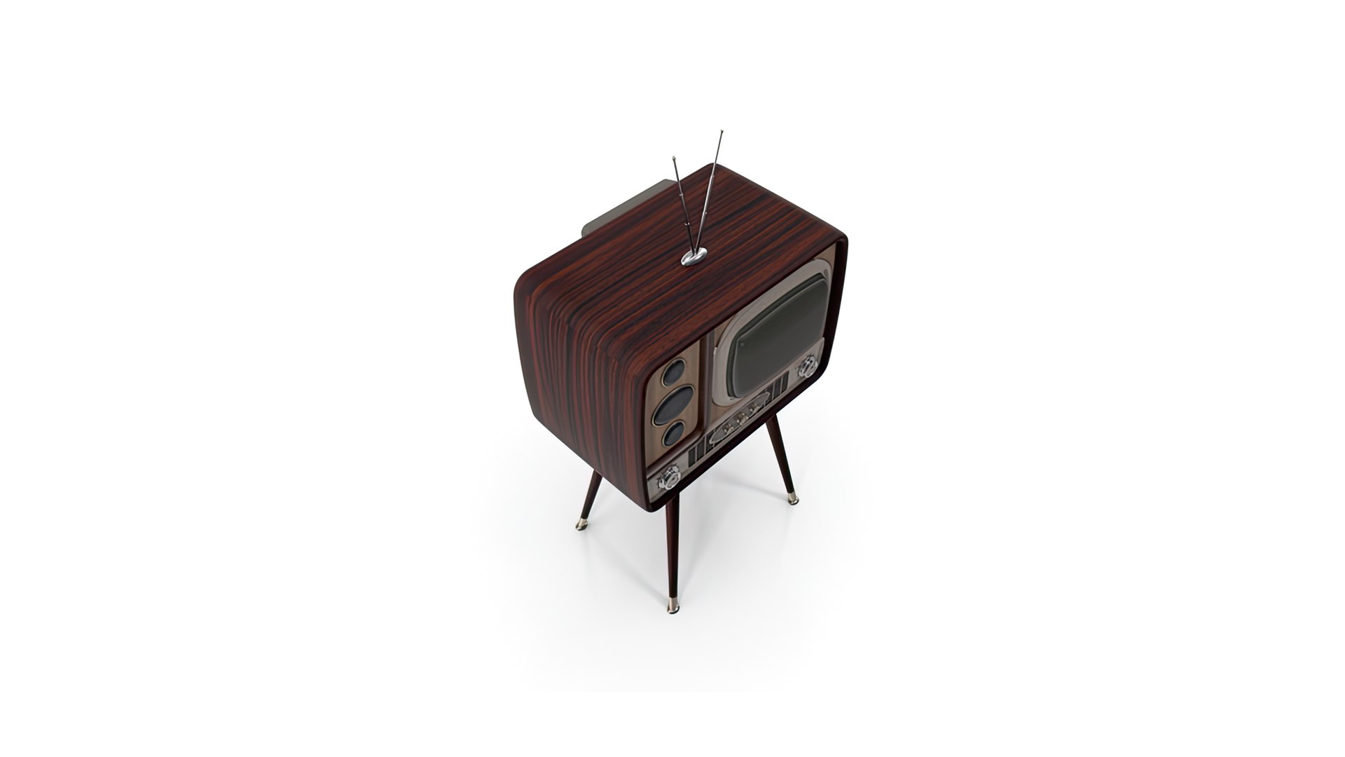Vintage Analog TV 3D Model - TurboSquid 2185896