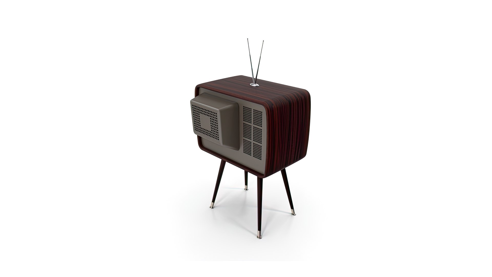 Vintage Analog TV 3D Model - TurboSquid 2185896