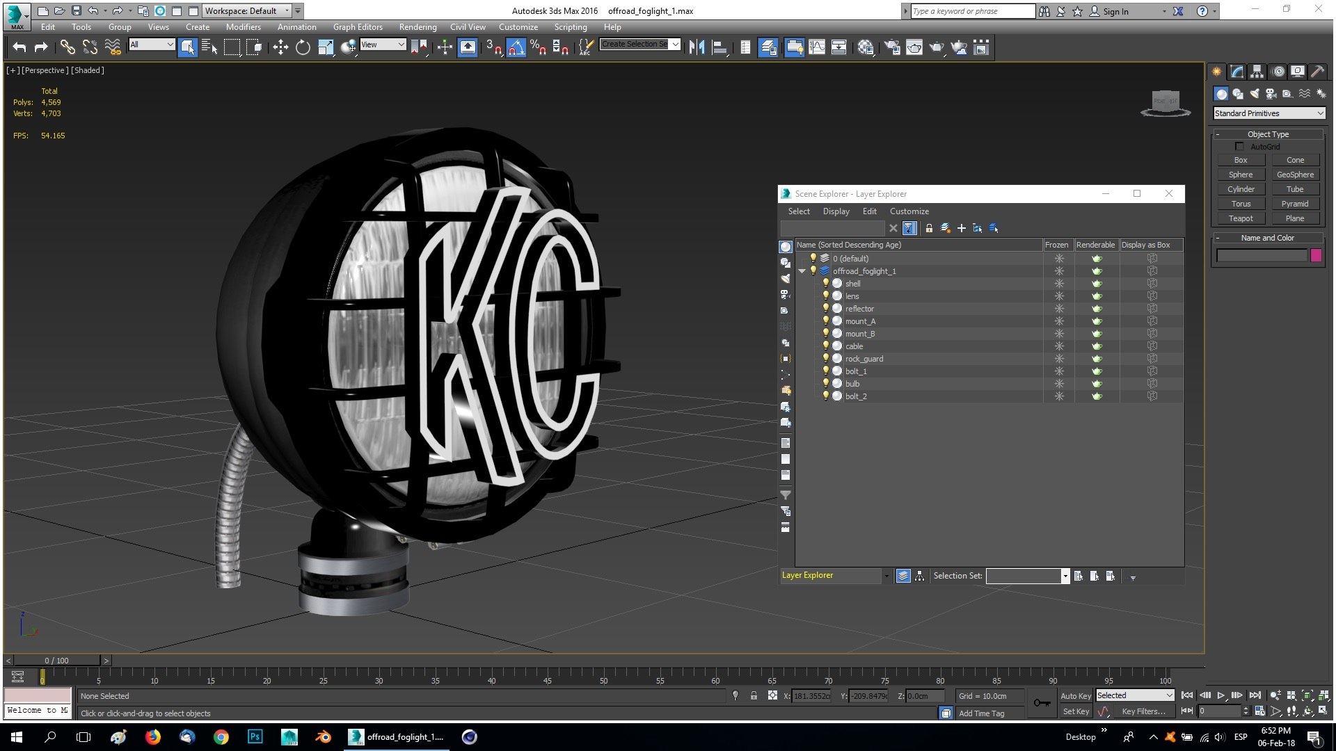 Light Fog 3D Model - TurboSquid 1251285