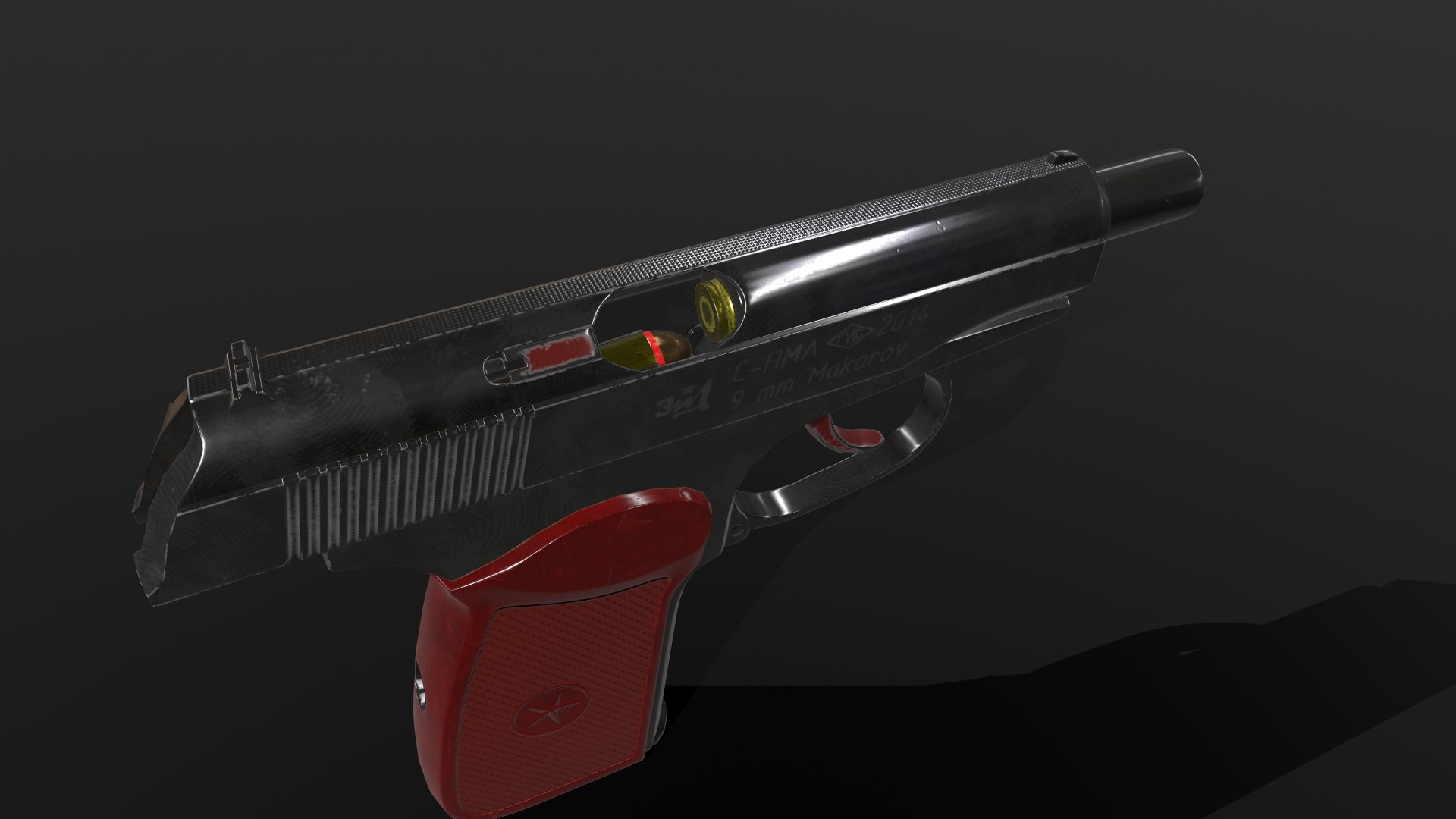 Makarov Pistol 3D Model - TurboSquid 1646959