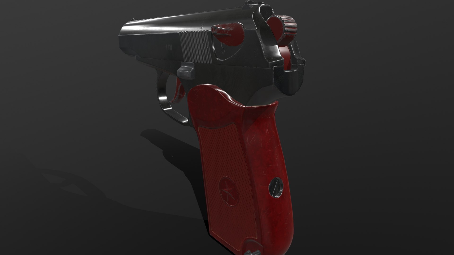 Makarov Pistol 3D Model - TurboSquid 1646959