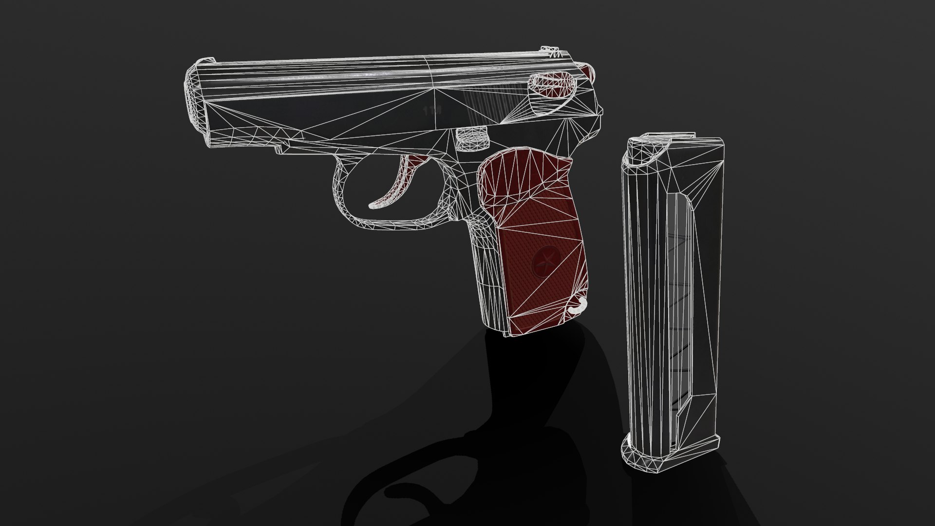Makarov Pistol 3D Model - TurboSquid 1646959