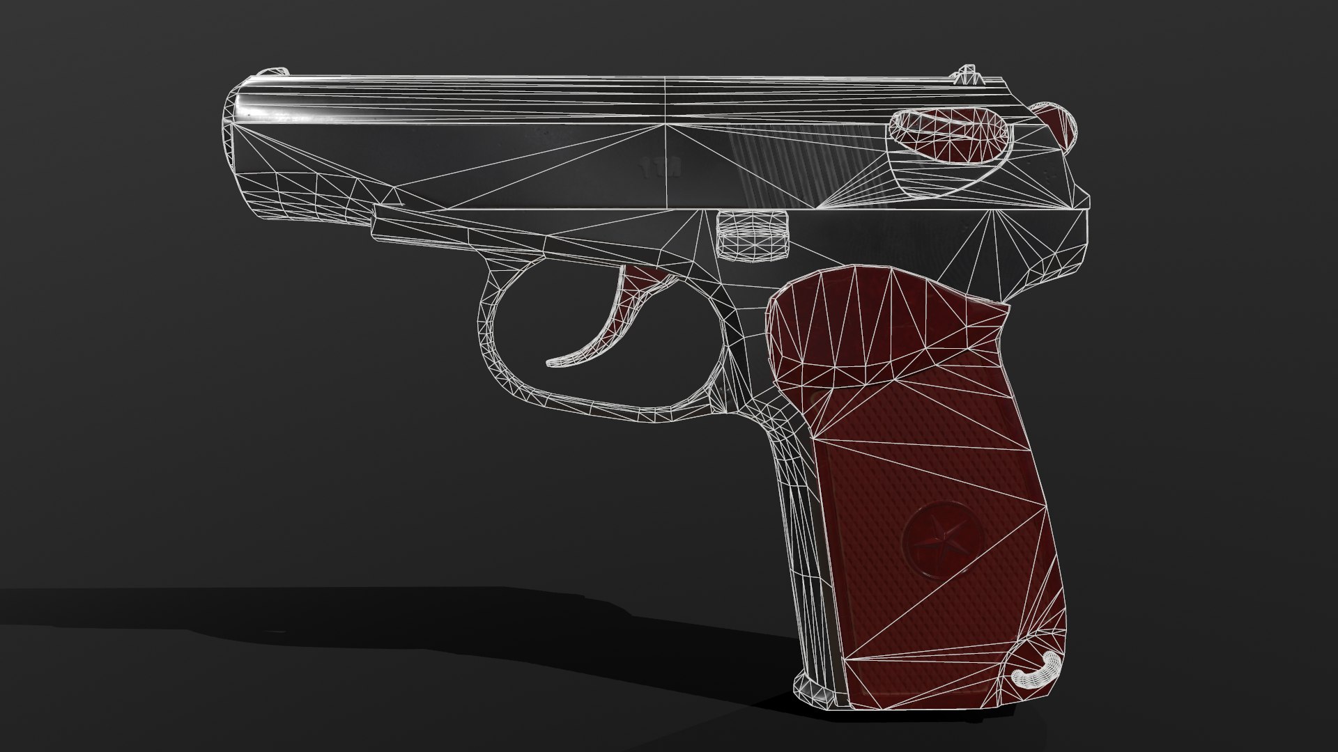 Makarov Pistol 3D Model - TurboSquid 1646959