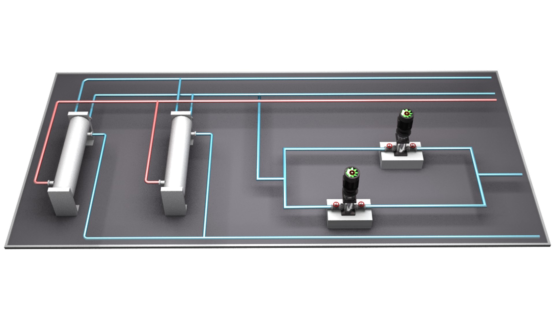 Domestic Cold Water Shell 3D Model - TurboSquid 1259406