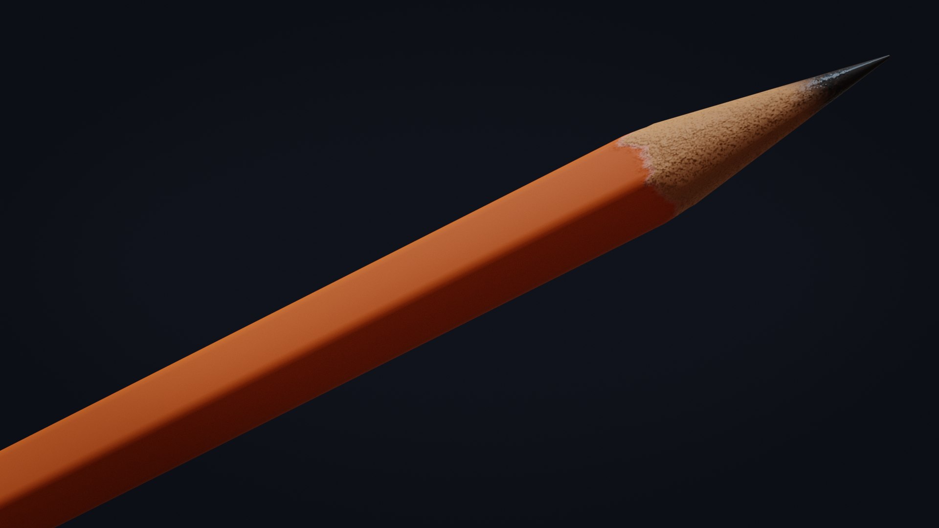 Realistic Pencil PBR(1) 3D - TurboSquid 1718483