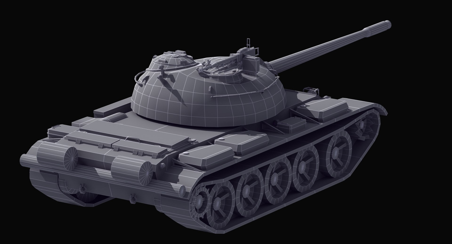 Wz-120 tank pla 3D model - TurboSquid 1276483