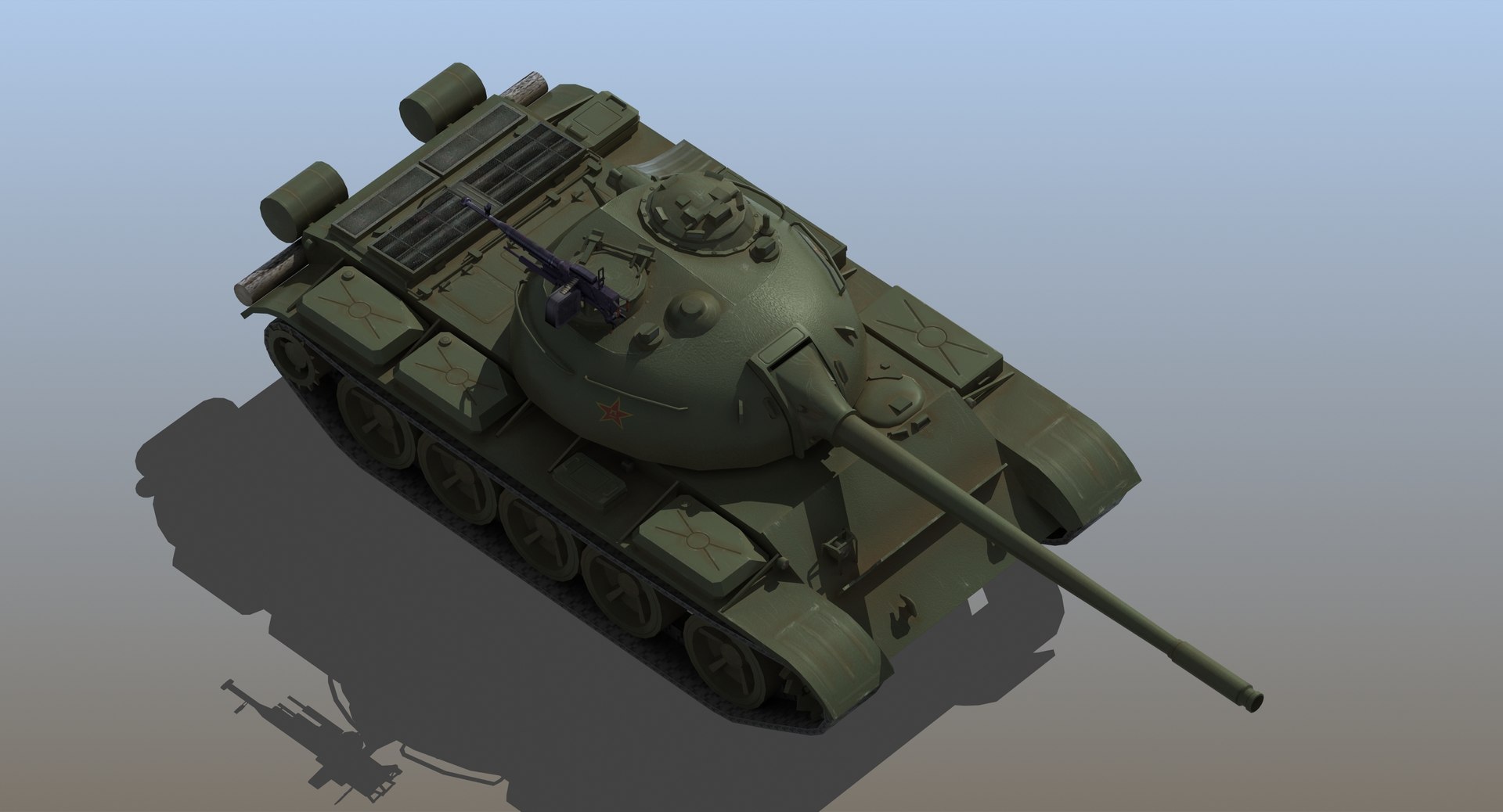 Wz-120 Tank Pla 3D Model - TurboSquid 1276483