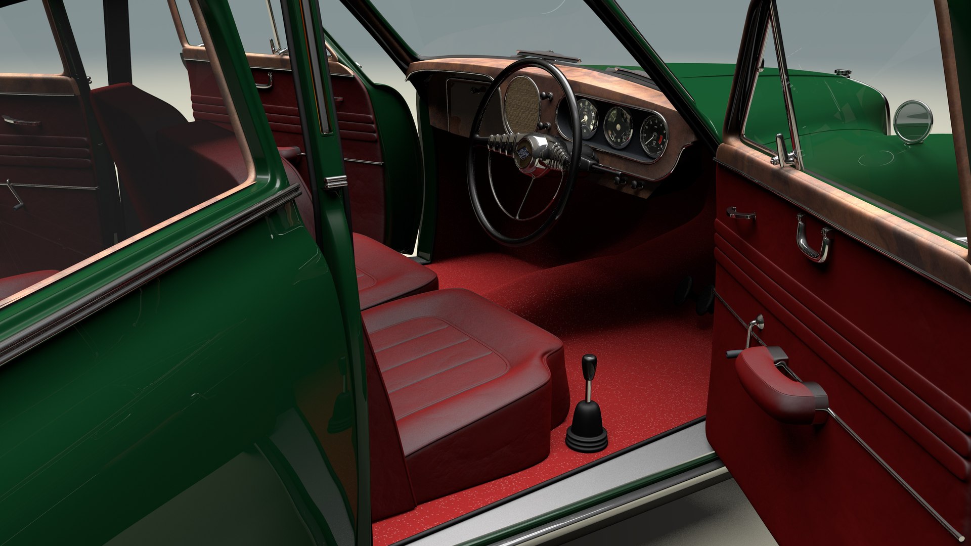 3D Model Pathfinder 1955 Riley - TurboSquid 1483049