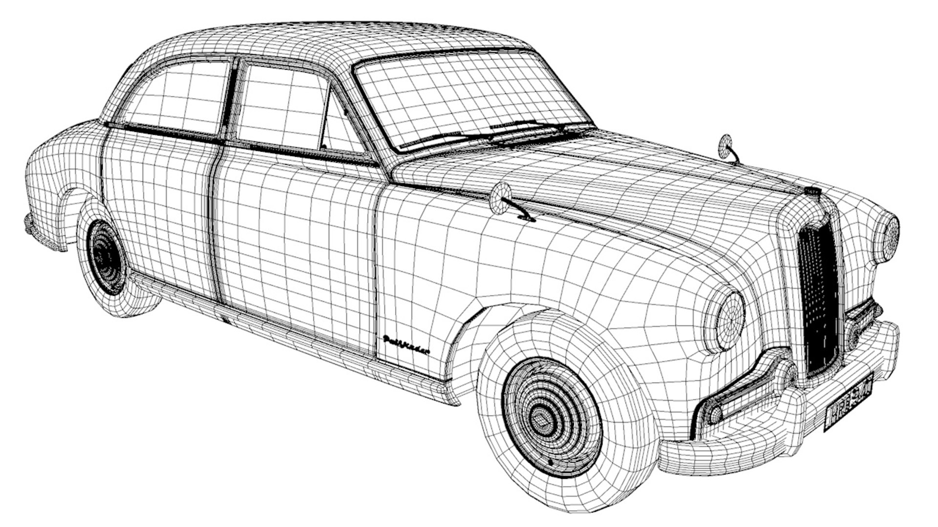 3D Model Pathfinder 1955 Riley - TurboSquid 1483049