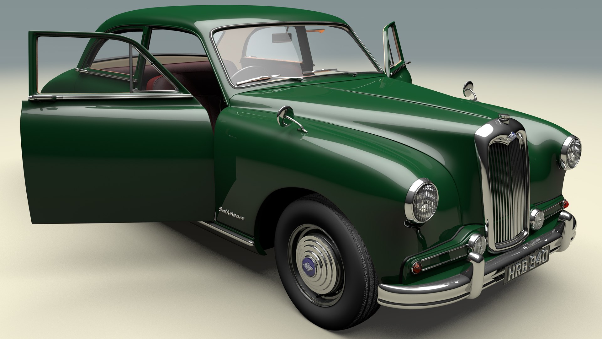 3D Model Pathfinder 1955 Riley - TurboSquid 1483049