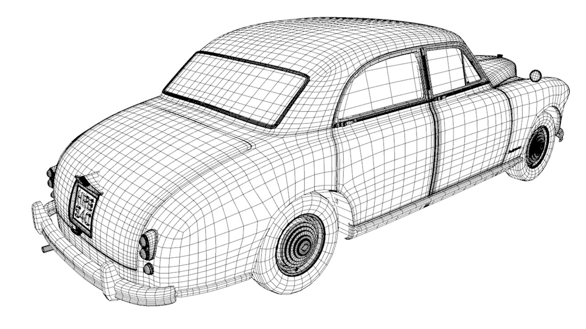 3D Model Pathfinder 1955 Riley - TurboSquid 1483049
