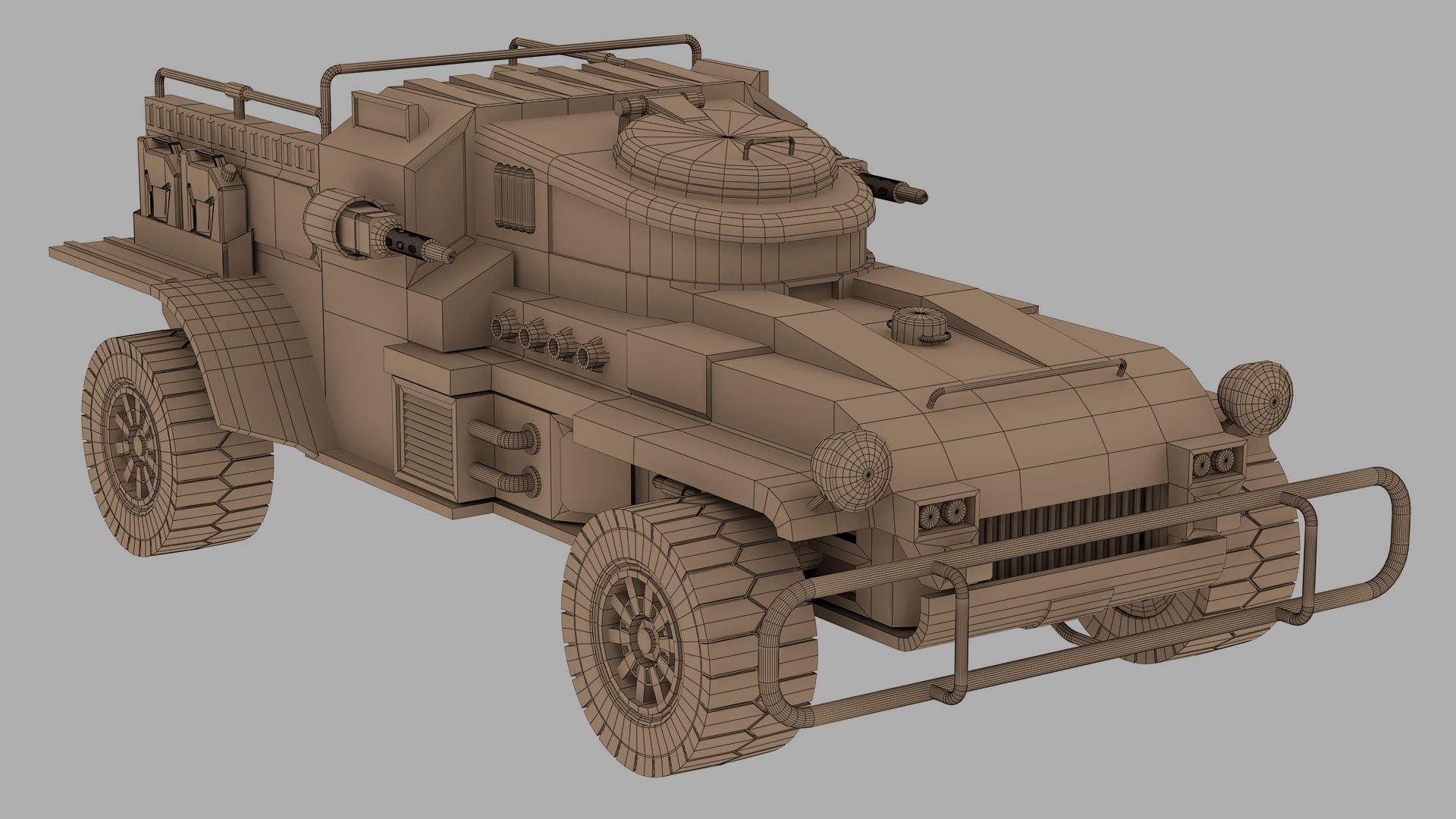 Futuristic Desert Runner Concept 3D Model - TurboSquid 1823473