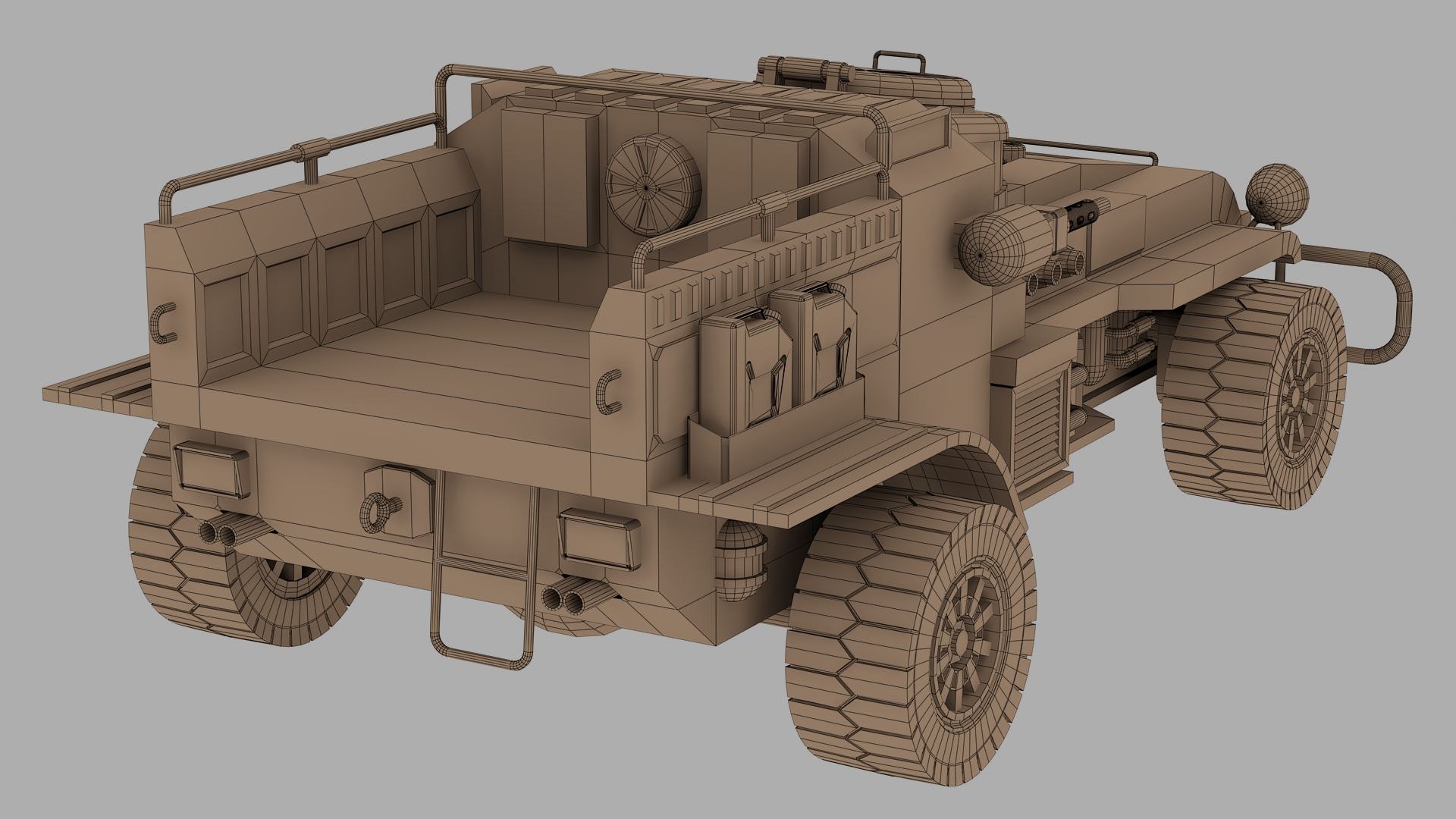Futuristic Desert Runner Concept 3D Model - TurboSquid 1823473