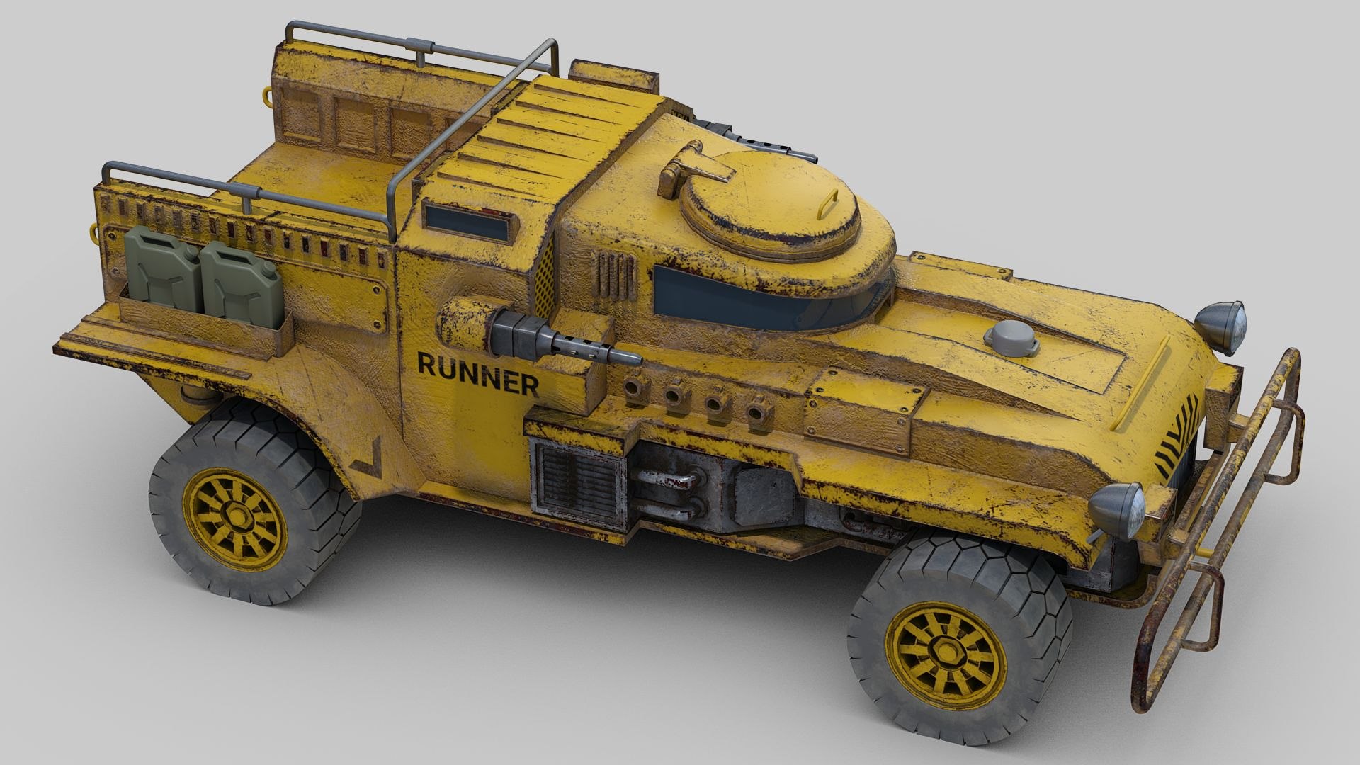 Futuristic Desert Runner Concept 3D Model - TurboSquid 1823473