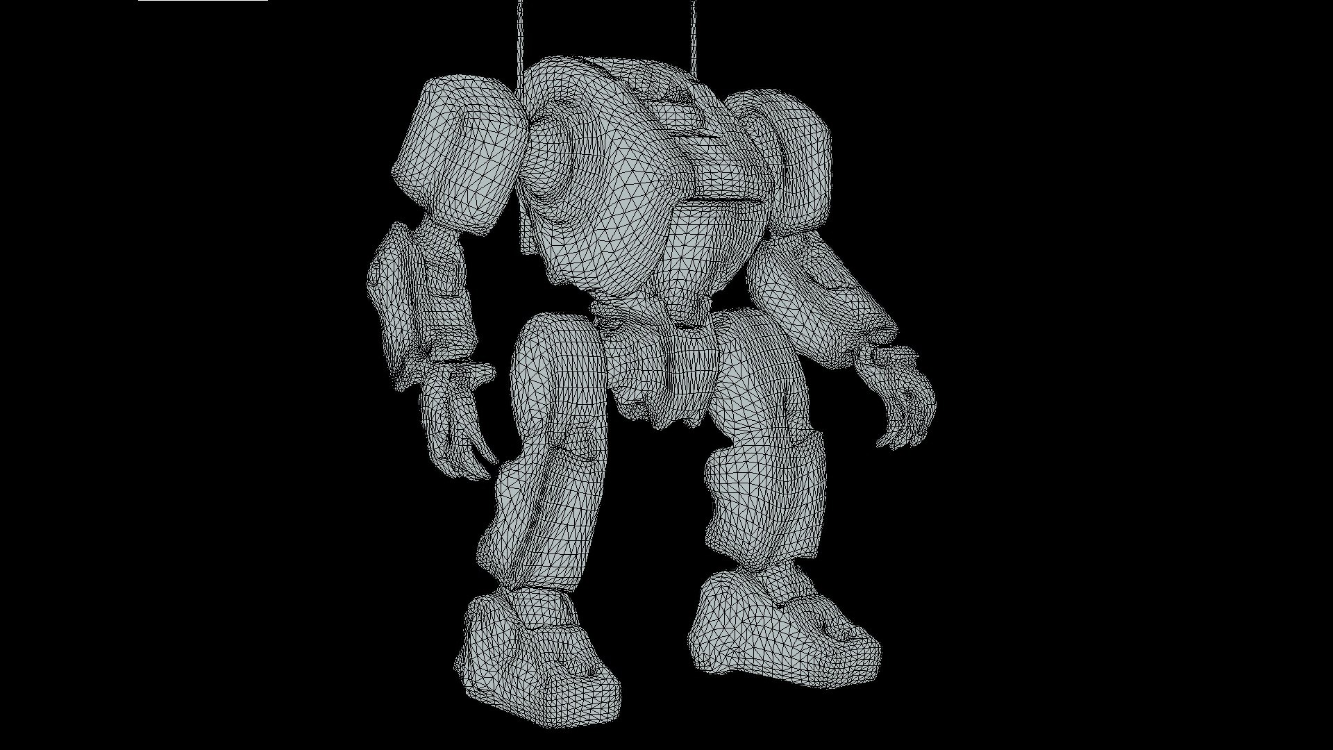 Cyberpunk Robot PBR Low Poly 3D Model 3D Model - TurboSquid 2306304