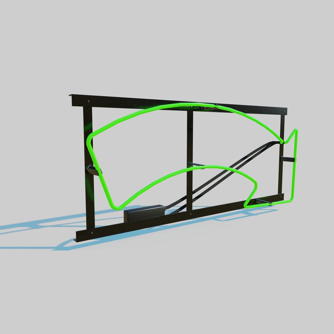 Neon Green Arrow Sign 3D Model - TurboSquid 2026150