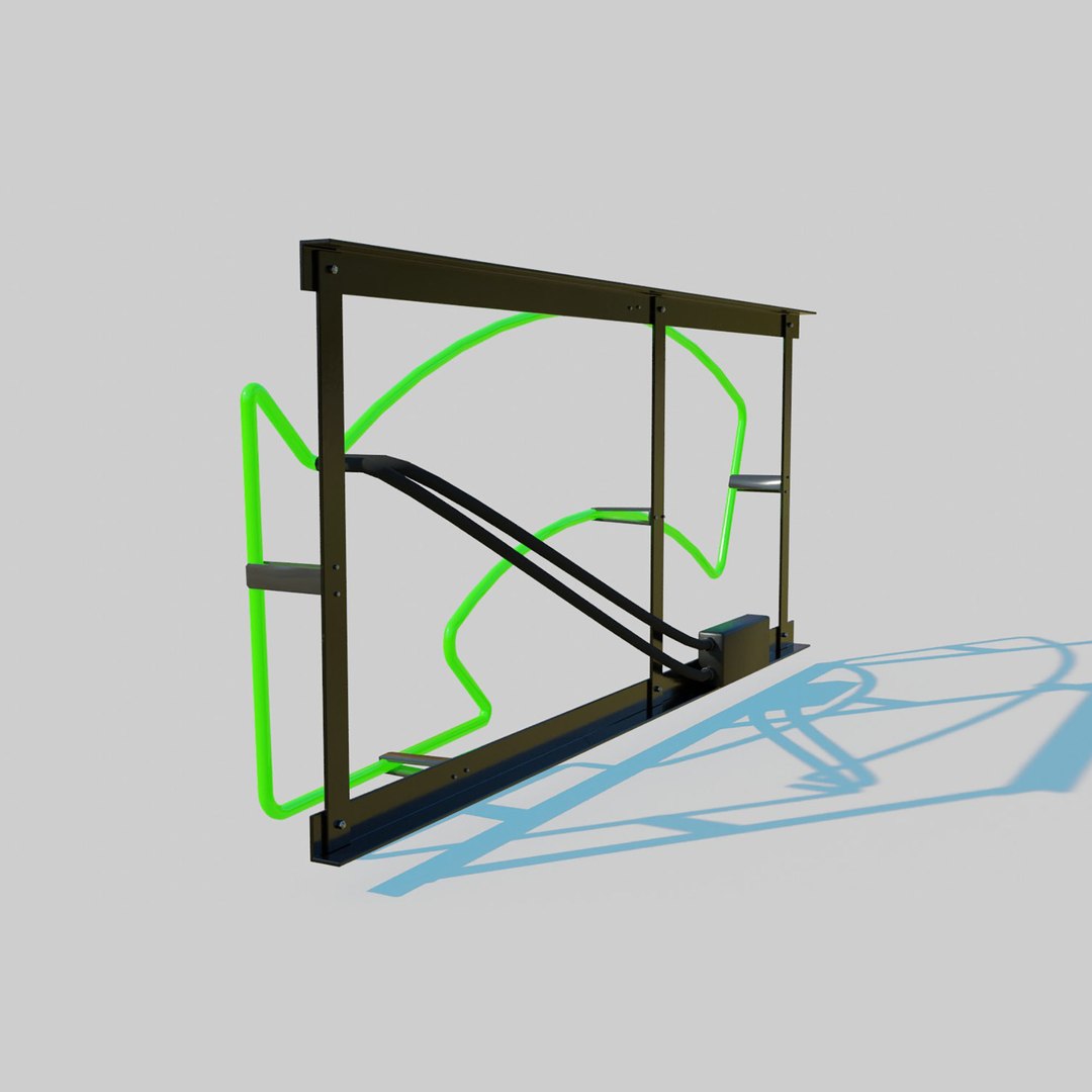 Neon Green Arrow Sign 3D Model - TurboSquid 2026150