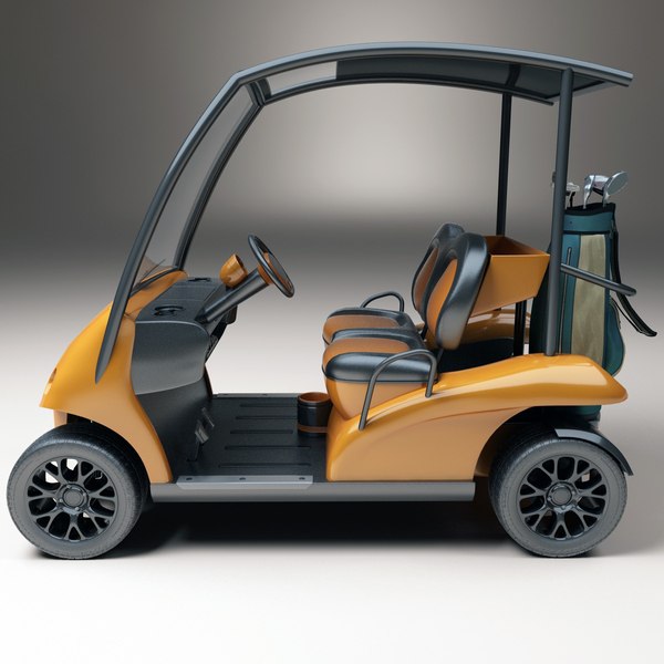 golf car garia v2 3d lwo