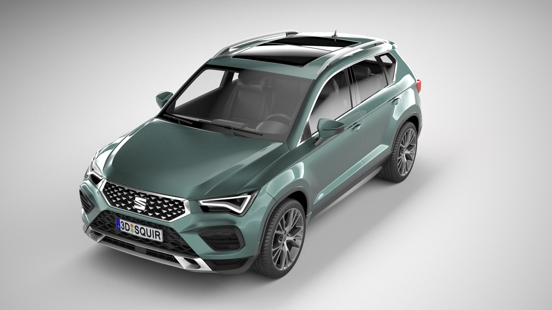 3D Seat Ateca 2020 Model - TurboSquid 1590014