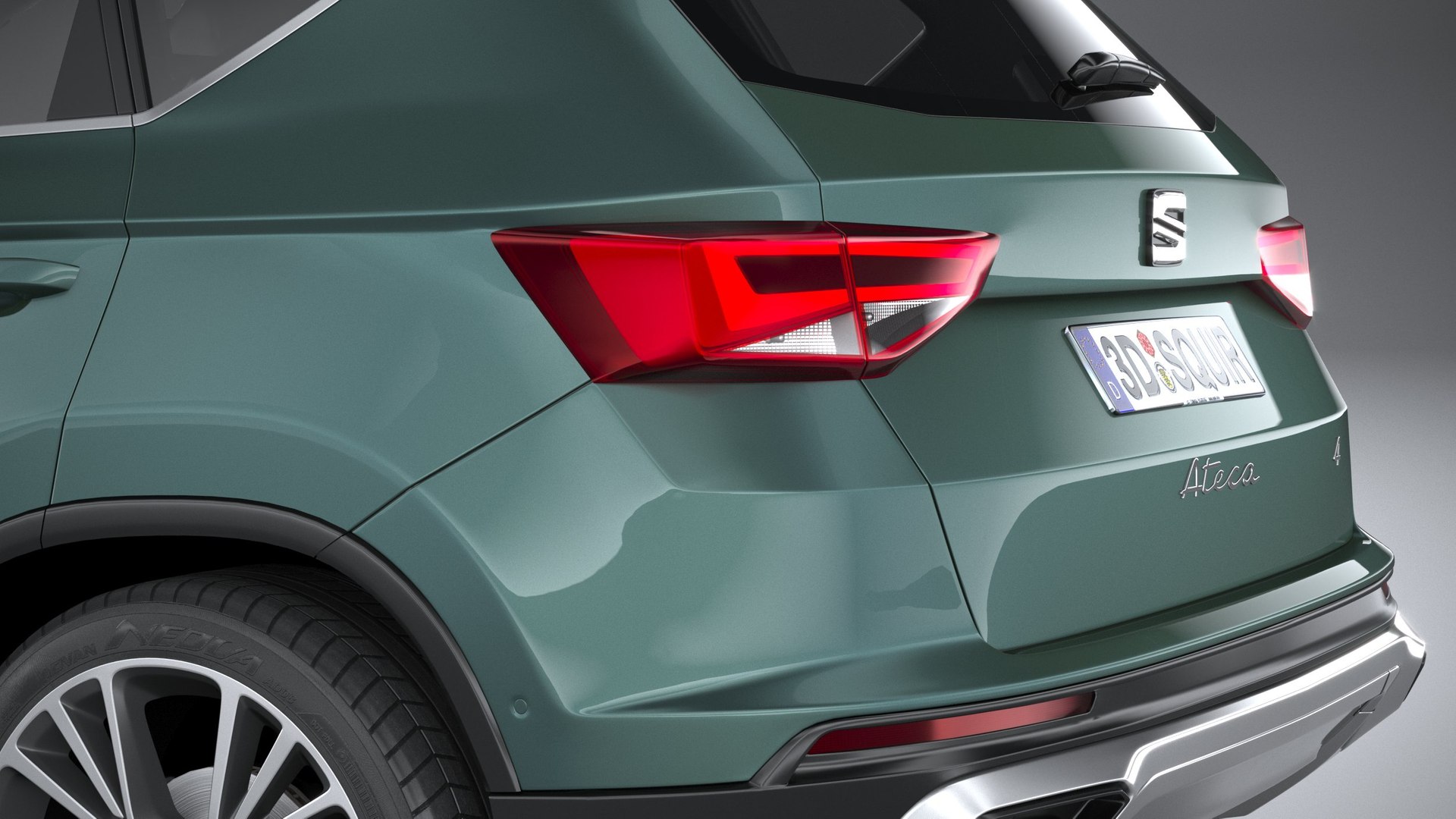 3D Seat Ateca 2020 Model - TurboSquid 1590014