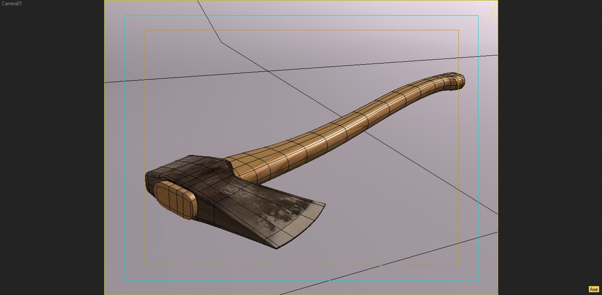 3d model axe