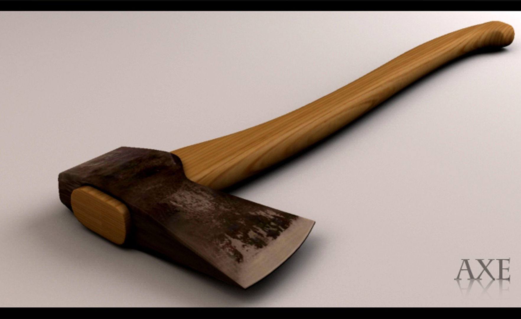 3d model axe