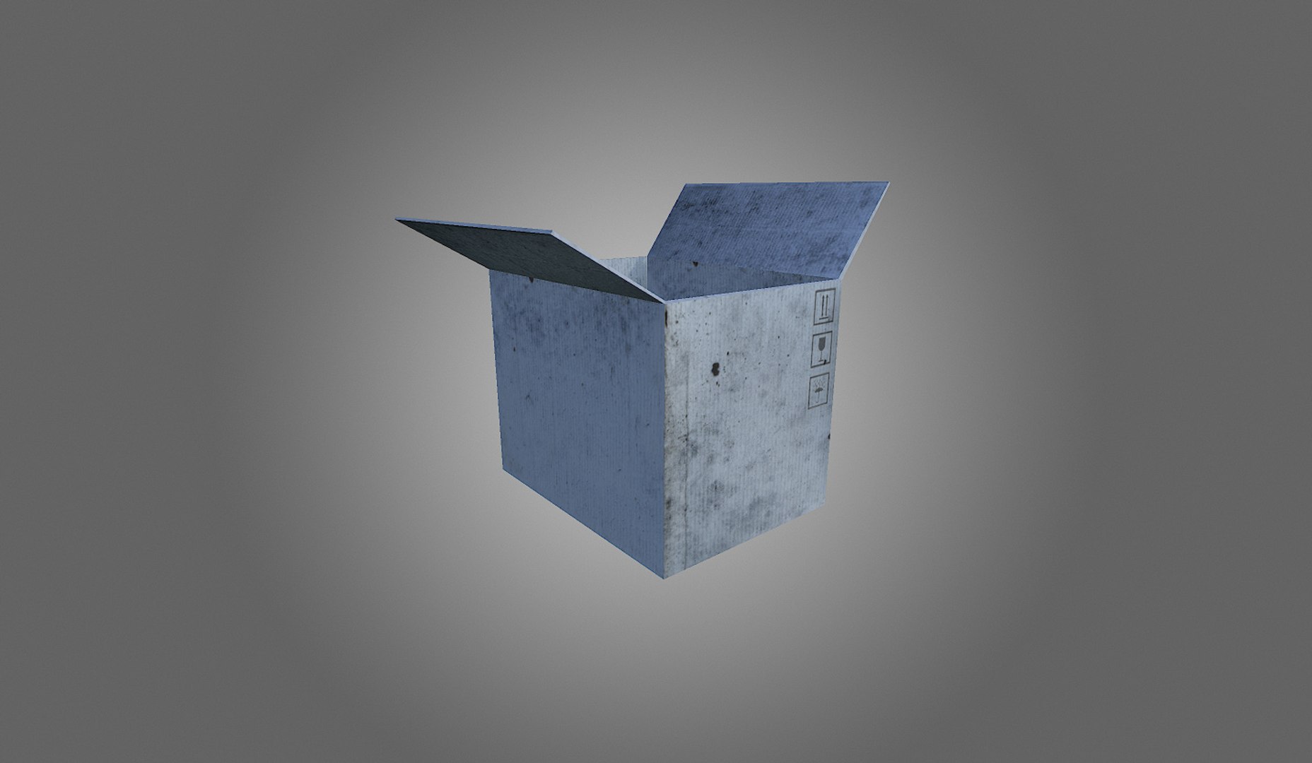 3d Pack Boxes Model